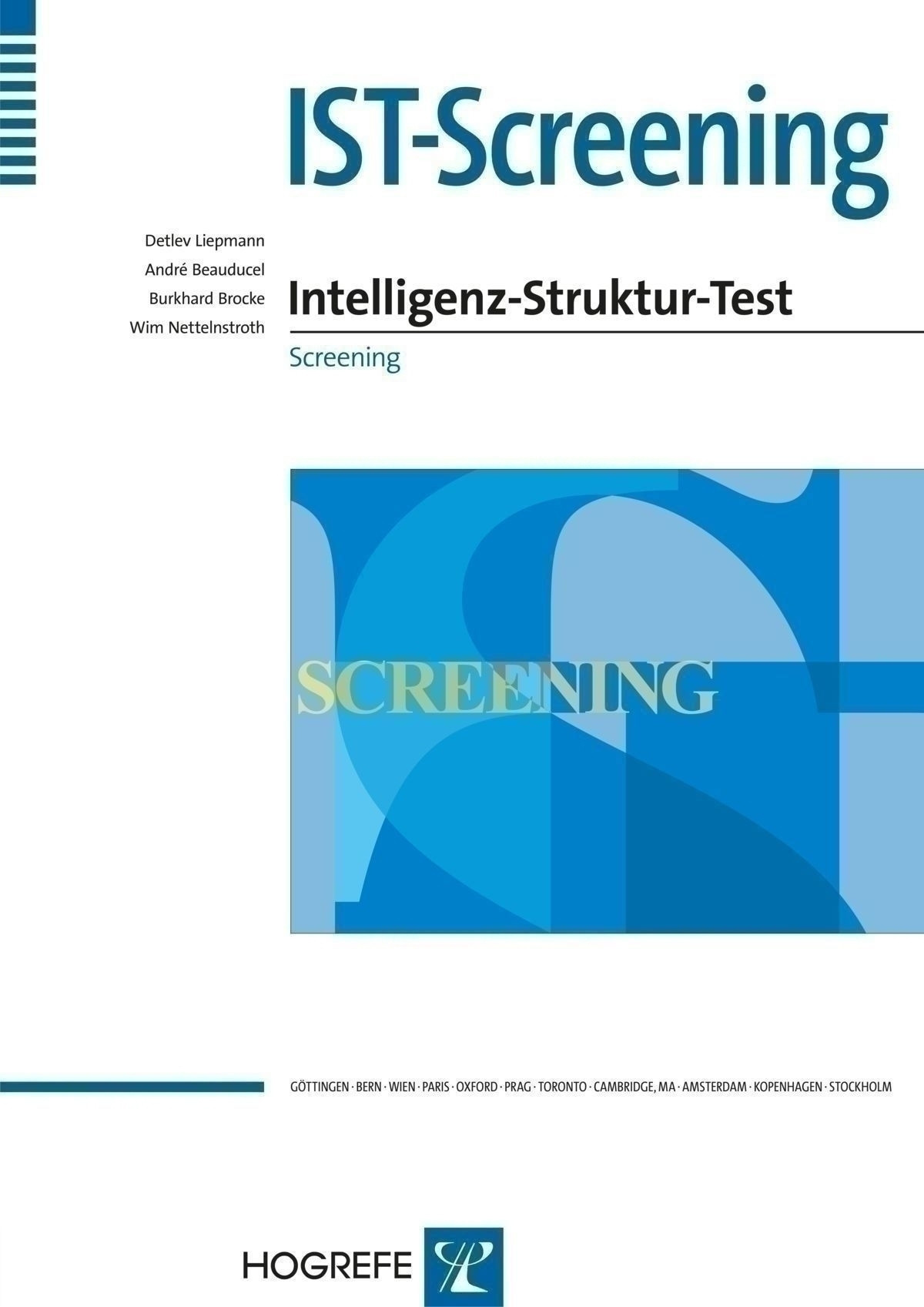 IST-Screening - Intelligenz-Struktur-Test | Testzentrale