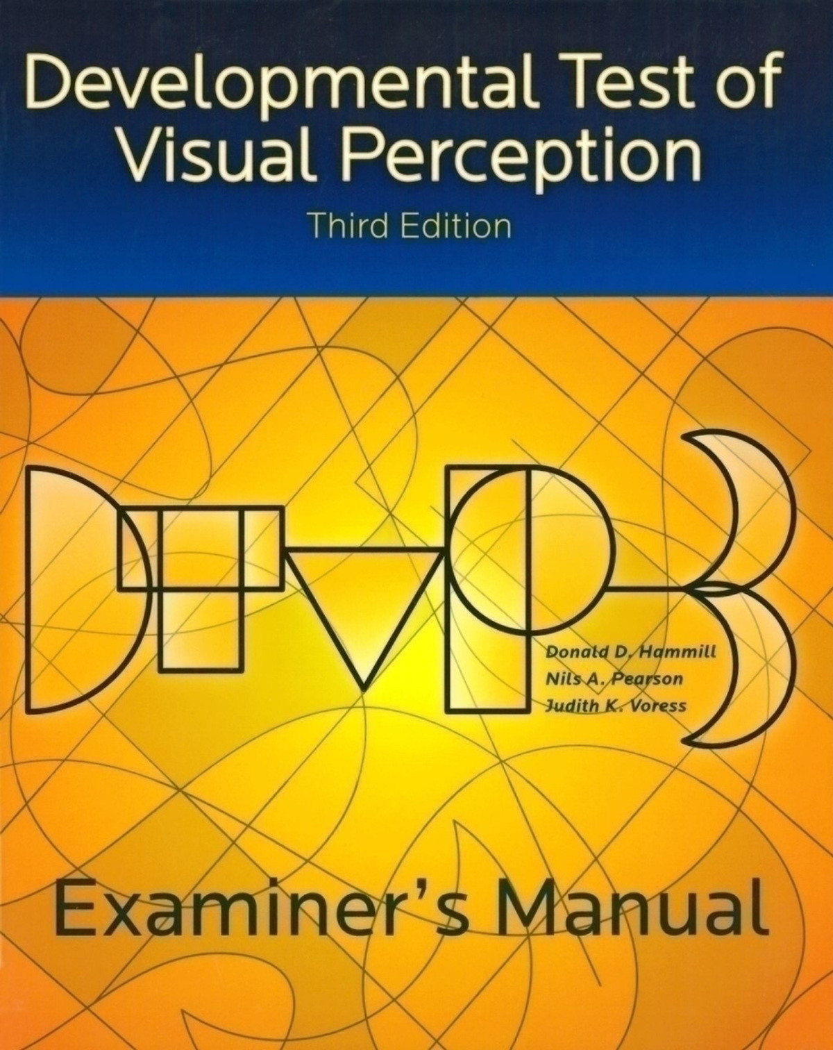 DTVP-3 - Developmental Test of Visual Perception – Third Edition ...