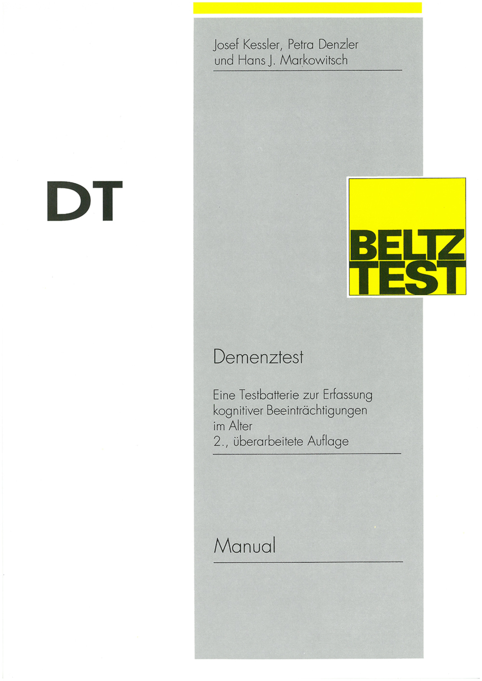 DT - Demenz-Test | Testzentrale