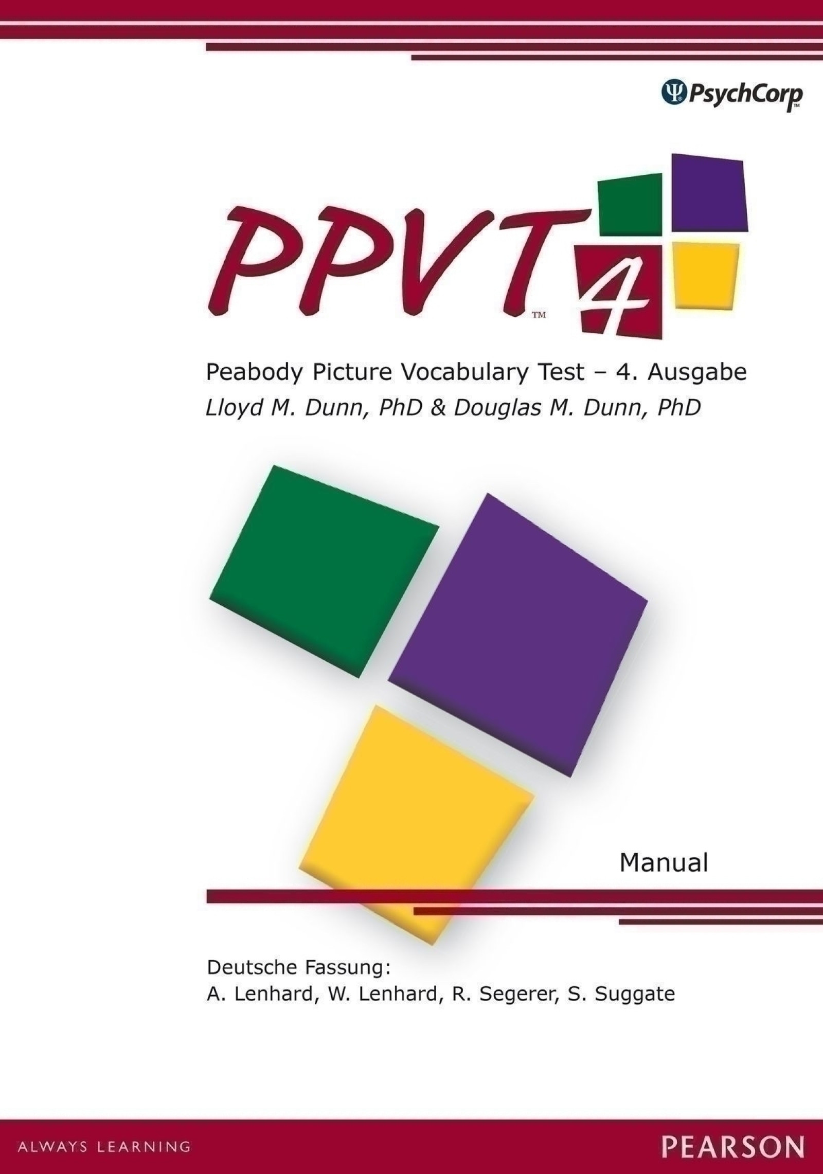PPVT-4 - Peabody Picture Vocabulary Test – 4. Ausgabe | Testzentrale