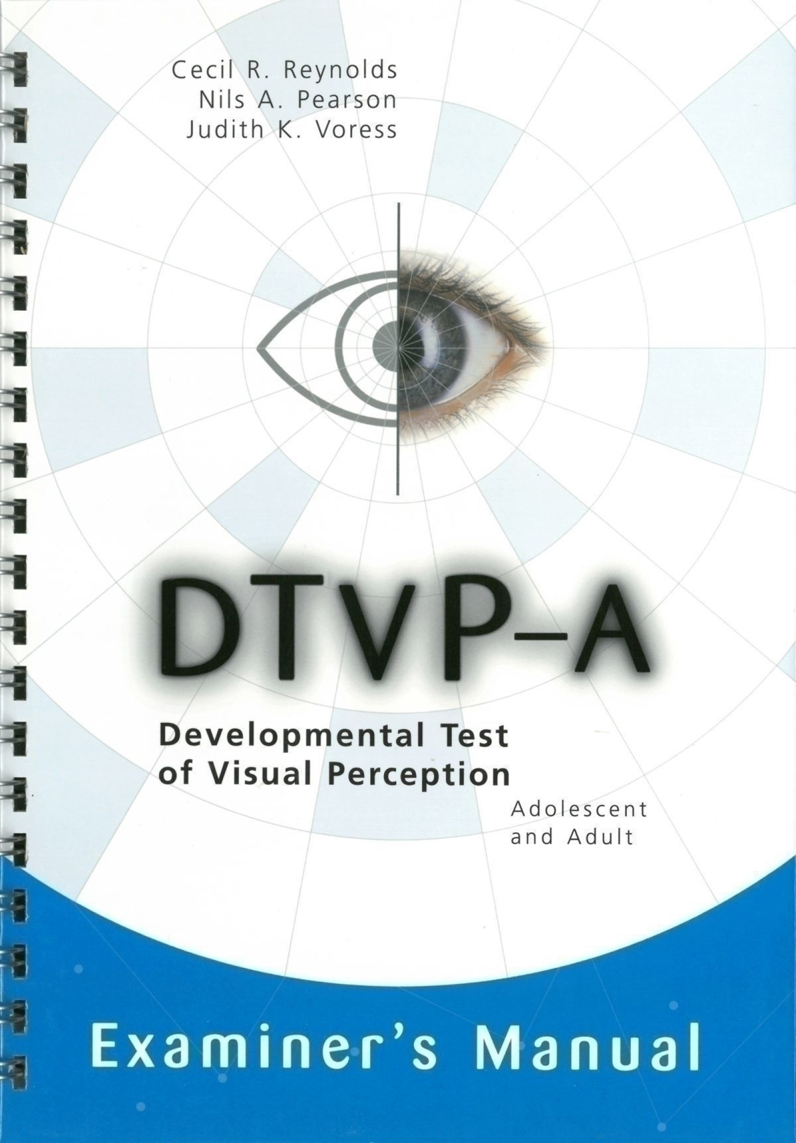 DTVP-A - Developmental Test of Visual Perception - Adolescent and Adult ...