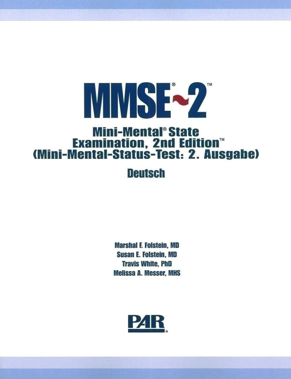 MMSE-2® - Mini-Mental State Examination, 2nd Edition™ | Testzentrale